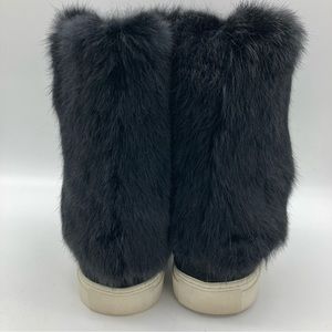 Tory Burch | Shoes | Tory Burch Angelica Suede And Rabbit Fur Tassel ...